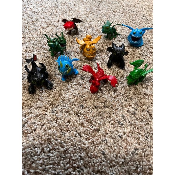 Dreamworks | Toys | Dreamworks How To Train Your Dragon Lot Of Mini ...